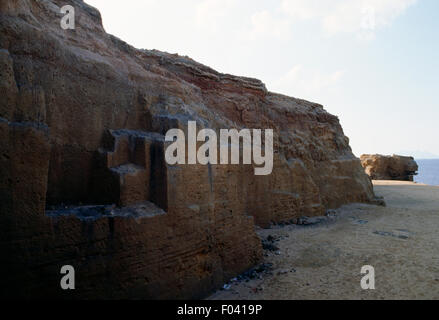 Tunisia, Cap Bon, El-Haouaria, elevated countryside view from Jebel ...
