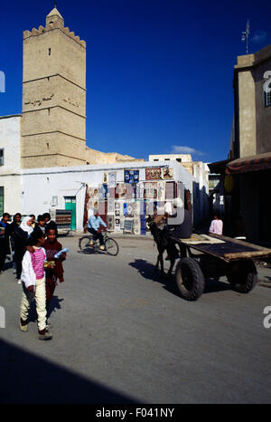 View of the city of Kairouan or Al-Qayrawan (Unesco World Heritage List ...