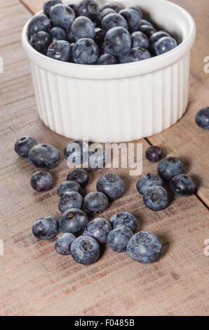 Ripe organic berry blueberries on a plate Stock Photo - Alamy