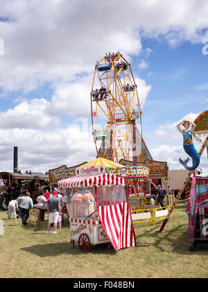 A candy floss stall at a fairground in cornwall, uk Stock Photo - Alamy