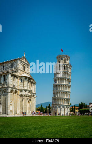 Pisa, Tuscany, Italy: the famous Piazza dei Miracoli, with the ...