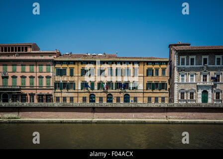 Arno river flowing through Pisa, Italy Stock Photo - Alamy