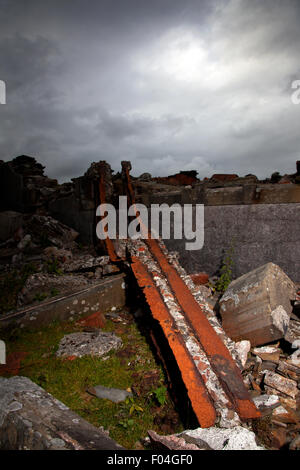 Photograph by © Jamie Callister. The Ruins of Haunted Gwylfa Hiraethog ...