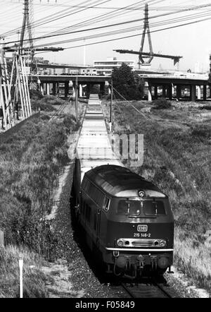 German Railways freight train Stock Photo - Alamy