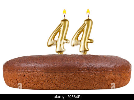 chocolate cake for 44th birthday Stock Photo: 71915865 - Alamy