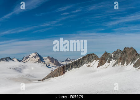 The Gepatschferner glacier and Brandenburger Haus Stock Photo - Alamy