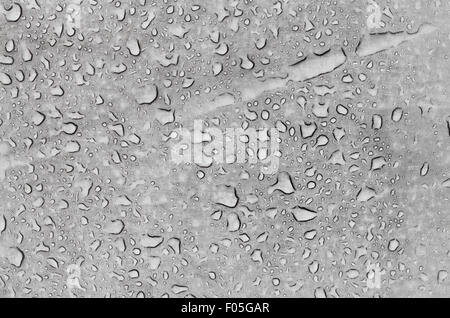 Water drops on the fabric texture. wet textile texture. cloth with ...