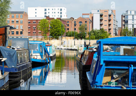 New Islington Marina in New Islington, Manchester, England ...