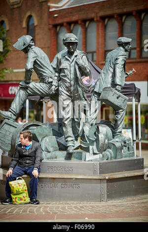 Statue - the Spirit of Barrow - Barrow-in-Furness, South Lakeland ...