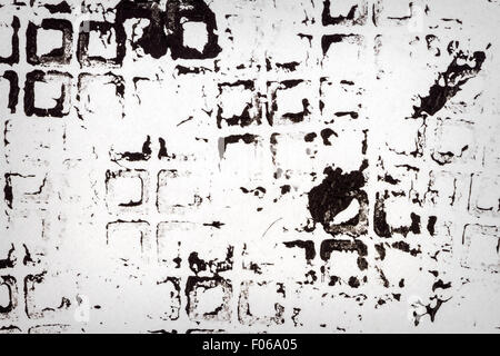 Abstract hand painted black acrylic art background Stock Photo - Alamy