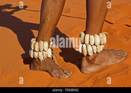 San Bushmen Dancing Kalahari Desert Namibia Stock Photo - Alamy