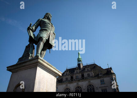 Birthplace of Georg Friedrich Handel at Halle, Saxony, in Germany Stock ...