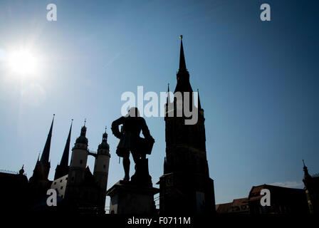 Birthplace of Georg Friedrich Handel at Halle, Saxony, in Germany Stock ...