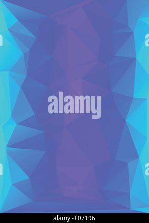 abstract blue triangles. vector geometric background Stock Vector Image ...