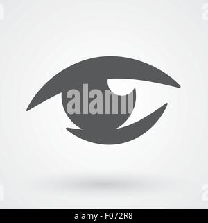 Eye Simple vector icon. Illustration symbol design template for web ...