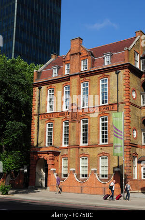The former Elizabeth Garrett Anderson Hospital building in Euston Road ...