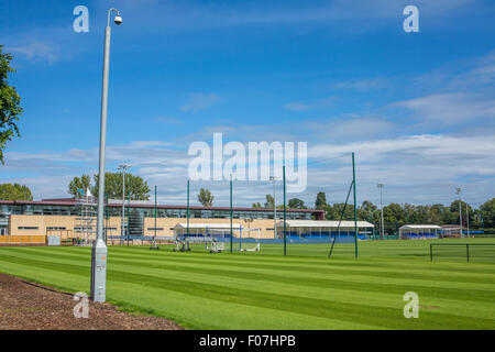 Chelsea Football Club training ground in Cobham, Surrey Stock Photo ...