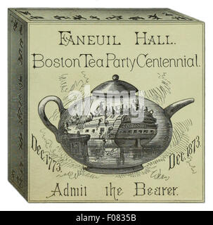1773-1873. The Boston Tea Party-the Celebration on Wednsday, December ...