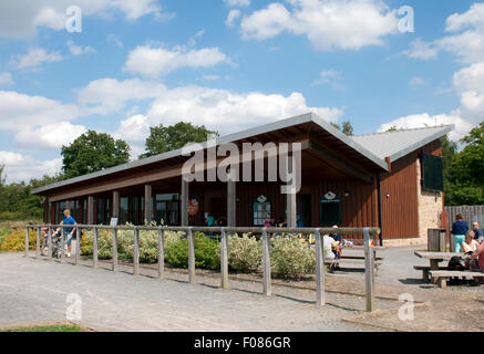 The National Forest Cycle Centre, Hicks Lodge, Leicestershire, UK Stock ...