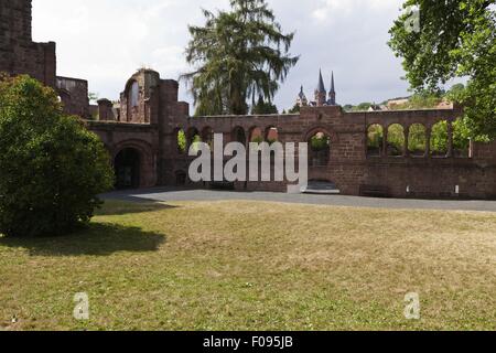 Ruins of Imperial Palace in Gelnhausen, Hesse, Germany Stock Photo - Alamy