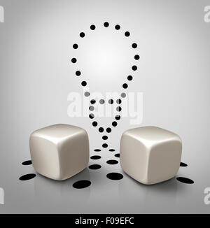 Brainstorm, creative ideas in Business concept. Young smiling business ...