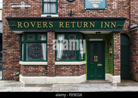 Rovers Return Inn from the popular soap series Coronation Street with ...