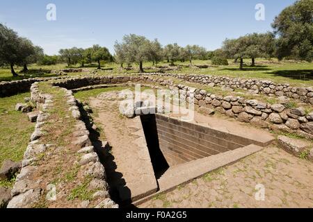 Santa Cristina sacred well in Paulilatino, Oristano, Sardinia, Italy ...