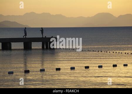 Sunrise in Kargi bay, Datca, Resadiye Peninsula, Turkey Stock Photo - Alamy