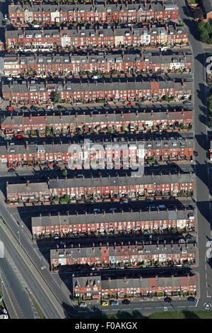 Victorian back to back terrace houses, Leeds, West Yorkshire, Northern ...