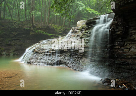 FREEDOM WATERFALL SHULL RUN ABOVE ALLEGHENY RIVER VENANGO COUNTY ...