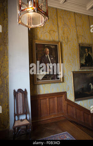 The new house at Scotney Castle, Kent, built between 1837 and 1842 in ...