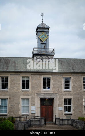 kendal county hall exterior, Busher Walk, Kendal Stock Photo - Alamy