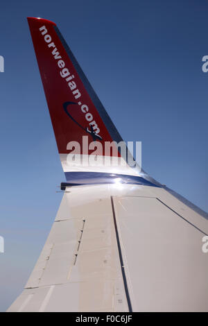 Norwegian Boeing 737-800 aircraft departing from Amsterdam Schiphol ...