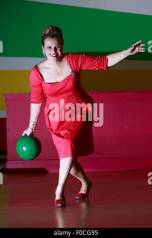 Edinburgh. UK. 12th August. Ali McGregor's celebrate start Edinburgh ...