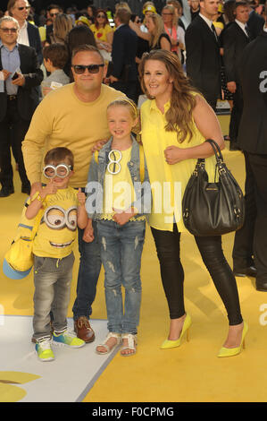 the Minions movie world premiere Featuring: Lewis Hamilton Where ...