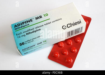 Adipine MR Tablets, Calcium Channel Blockers (Nifedipine), Photo only ...