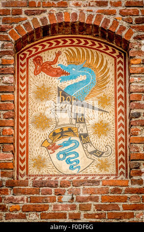 Coat of arms of the House of Sforza, Castello Sforzesco, or Sforza ...