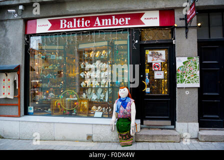 Baltic Amber. Souvenirs Store. Tallinn, Harju County, Estonia, Baltic ...