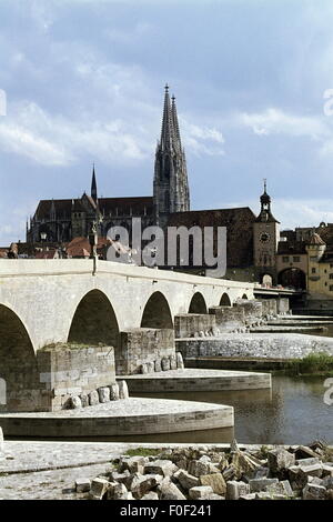 geography / travel, Germany, Bavaria, Regen, squares, market square ...