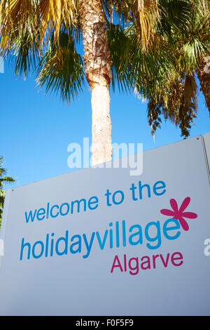 First Choice Holiday Village Algarve Hotel Sign Balaia Portugal Stock ...