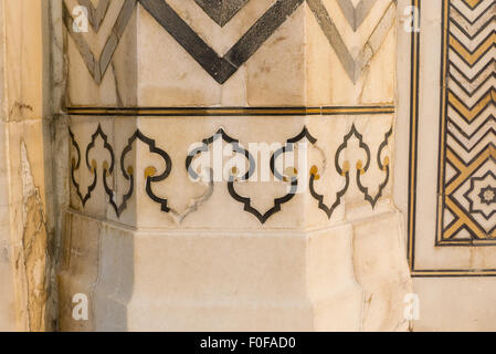 Agra, India. Taj Mahal, showing Pietra Dura Inlaid Stone Work ...