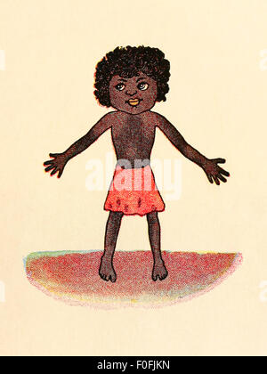 Little Black Sambo by Helen Bannerman, an original edition showing ...