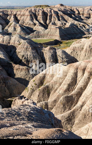 Burns Basin Overlook, Badlands National Park, South Dakota Stock Photo ...