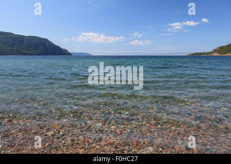 Lake Superior Clear Water Stock Photo - Alamy
