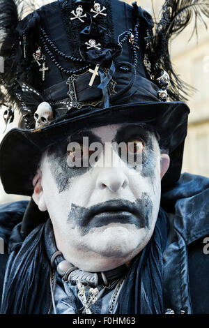 Actor called Seymour Stiffs, advertising his show at the Edinburgh ...