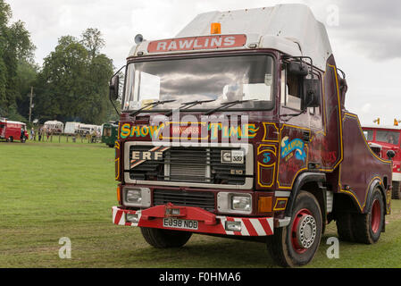 ERF showmans truck Stock Photo - Alamy