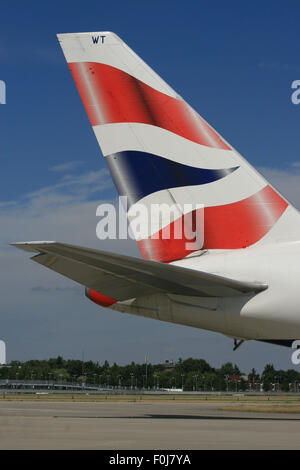 British Airways BA tail Airbus A320 Stock Photo - Alamy