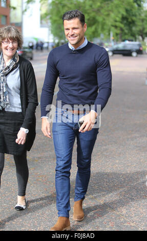 Mark Wright outside ITV Studios Featuring: Mark Wright Where: London ...