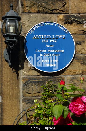 Dads Army ;Actor Arthur Lowe right who plays captain Mannering in the ...