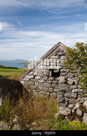 The view towards Ynys Enlli / Bardsey Island from Mynydd Mawr ...